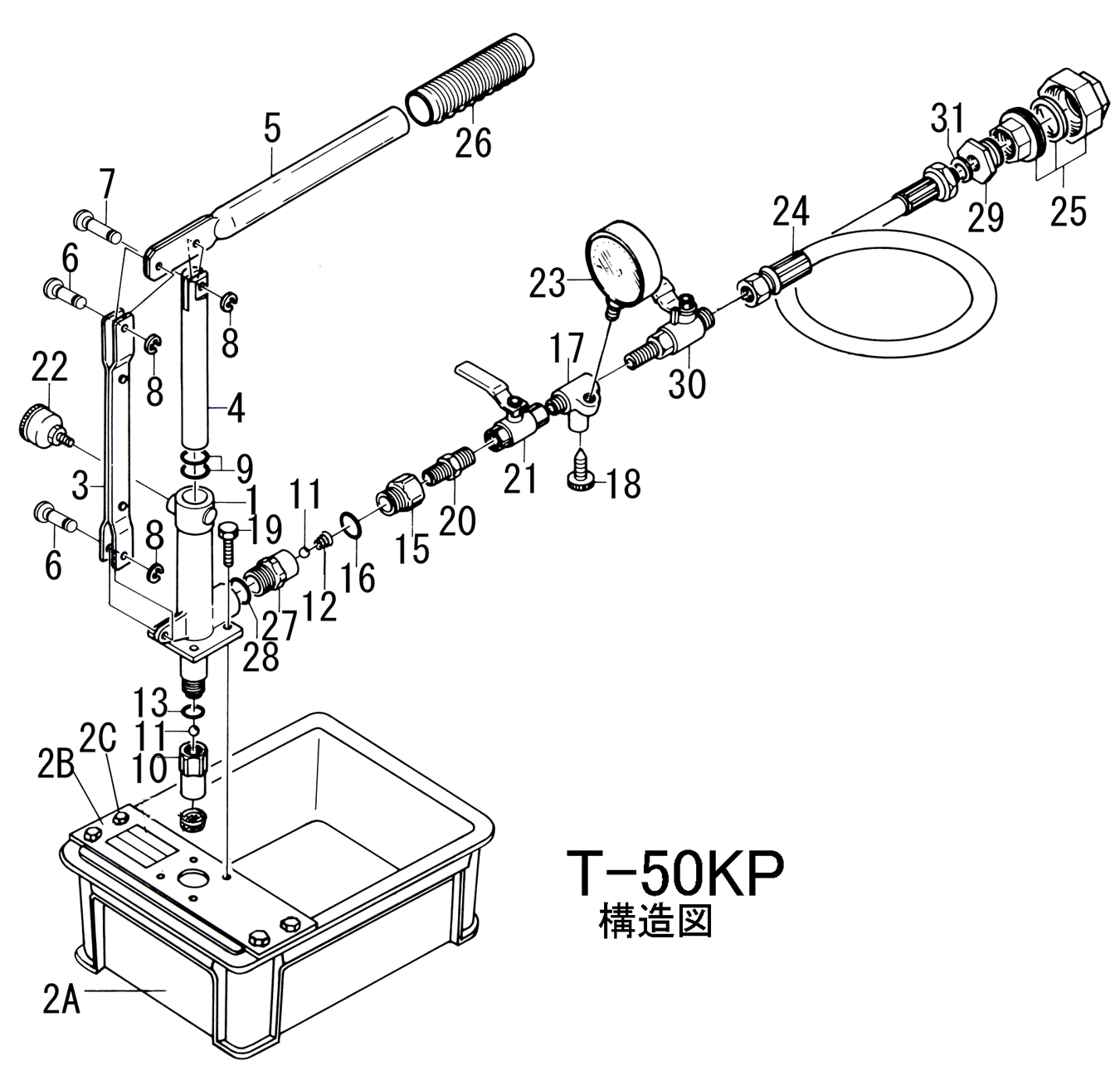 手動テストポンプ | 水道用弁栓類の設計製造販売 | 千代田工業(株)